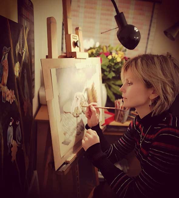 Pet Portraits by Professional Pet Artist Based in the UK